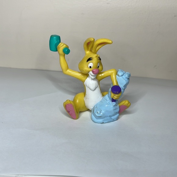 Disney | Toys | Disney Winnie The Pooh Rabbit Action Figure Rare | Poshmark